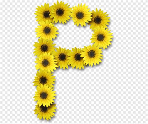 Letter Alphabet J Initials Sunflower Sunflower Seed Png PNGEgg