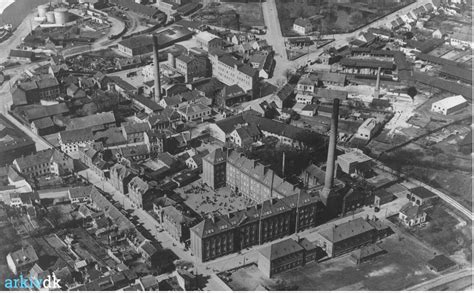 arkiv dk Luftfoto over Nørrevold området i Nakskov