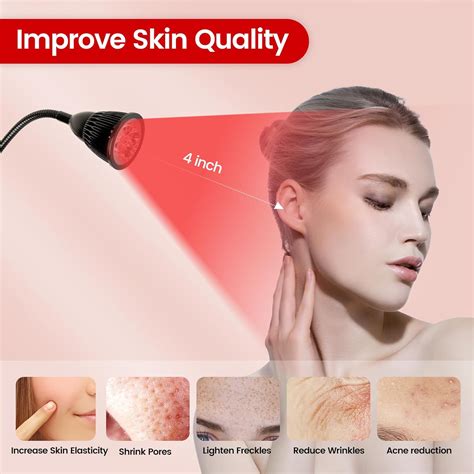 GTKORAL Terapia De Luz Roja Para Cuerpo Dispositivo De Terapia De Luz