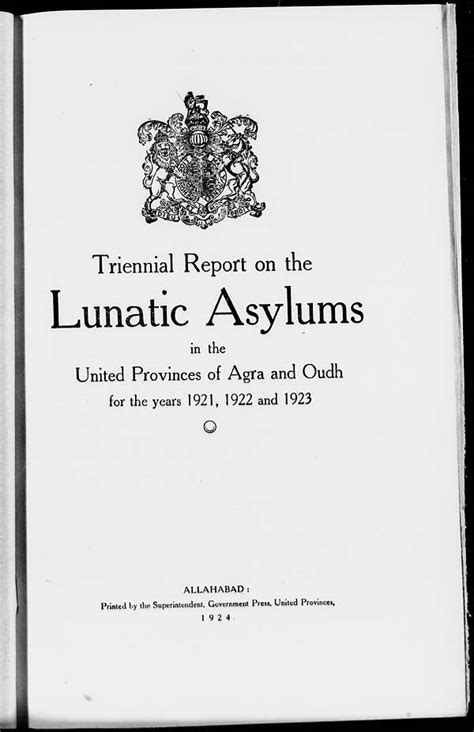 31 Title Page Medicine Mental Health 1899 1930 Reports And
