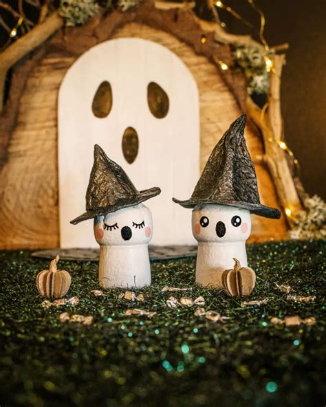 7 spöken att pyssla till halloween Crafty Barmaid