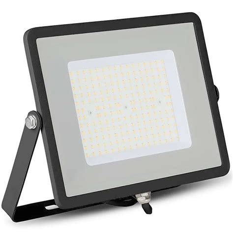 V TAC Slimline LED Reflektor Fekete 100W 100 115 Lumen Watt Hideg
