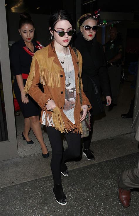 Alerta It Girl Frances Bean Cobain Hija Kurt Cobain Courtney Love
