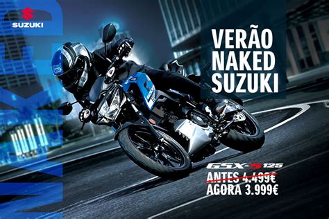 Cuatro Naked imperdibles en promoción en la campaña Verano Naked Suzuki