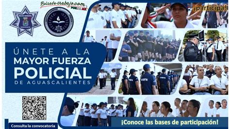 Reclutamiento para ser Policía Preventiva Aguascalientes 2024 2025