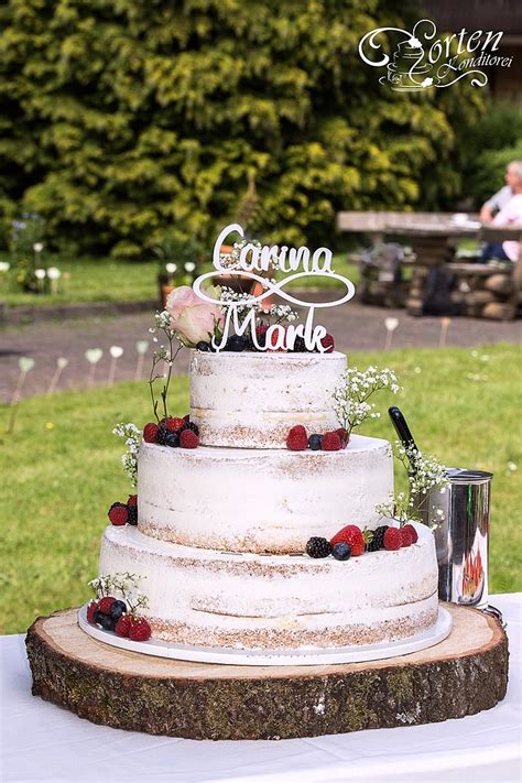 Naked Cake Hochzeitstorten Schlidt