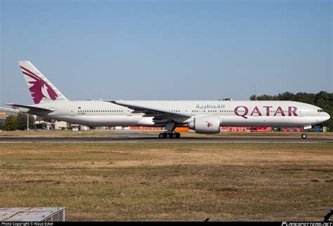 A7 BEA Qatar Airways Boeing 777 3DZER Photo By Klaus Ecker ID 703659