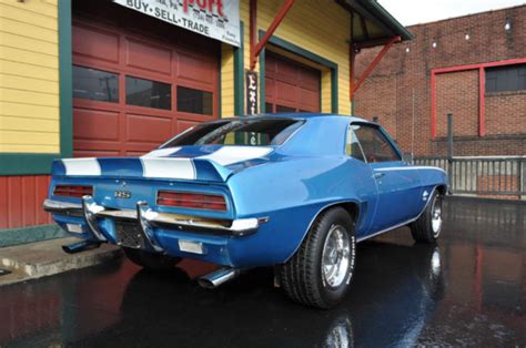 Chevrolet Camaro Ssrs Lemans Blue White Houndstooth Miles