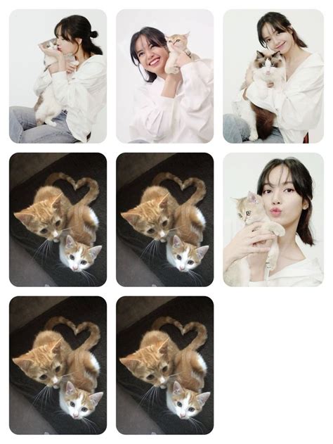 Lisa photocard 2024 Kart şablonu Kartlar Şirinler