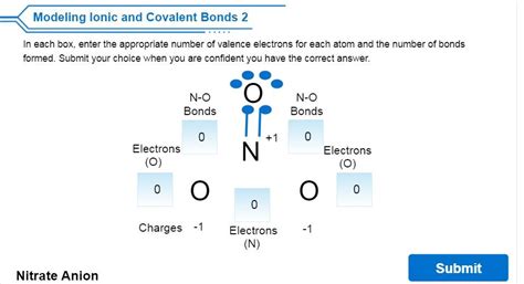 Solved Modeling Lonic And Covalent Bonds In Each Box Chegg
