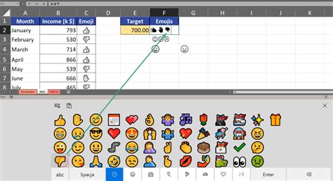 How To Insert Emojis Excel And Adam