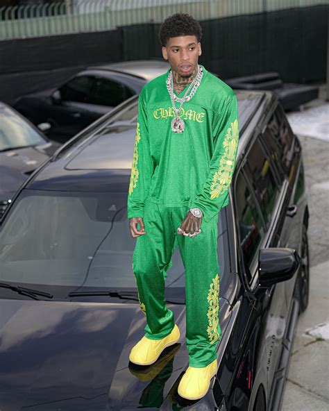 NLE Choppa Outfit From May 27 2024 WHATS ON THE STAR
