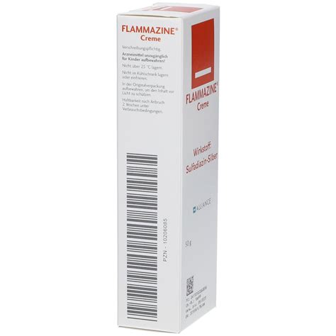 Flammazine Creme 50 G Mit Dem E Rezept Kaufen Shop Apotheke