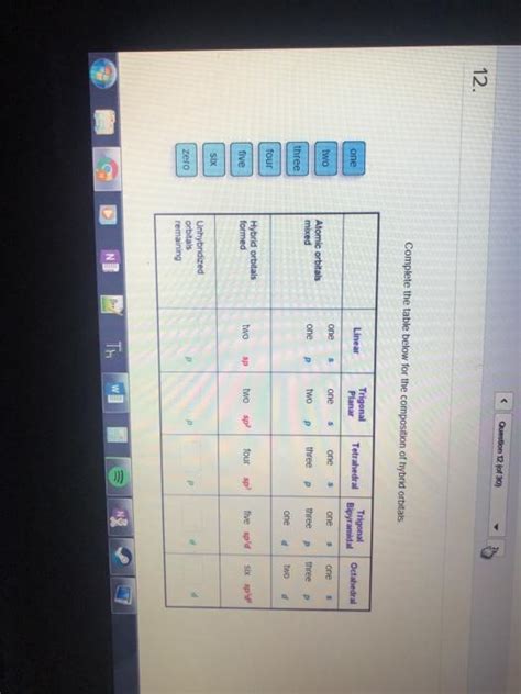 solved click in the answer box to display choices predict