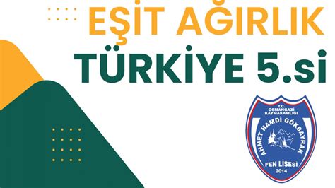 YKS 2023 DE TÜRKİYE 5 Sİ Ahmet Hamdi Gökbayrak Fen Lisesi