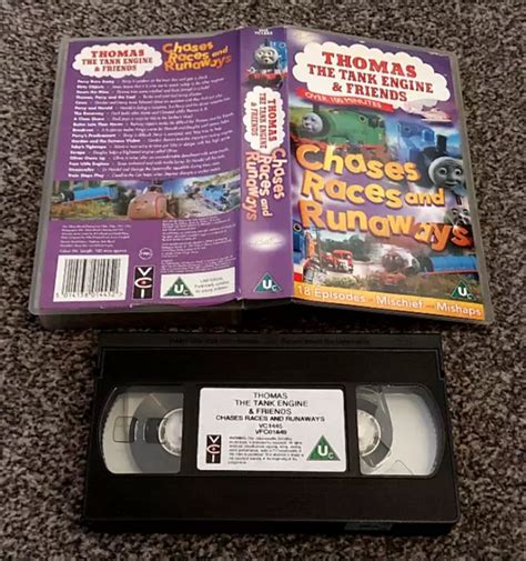 THOMAS THE TANK Engine And Friends Chases Races And Runways VHS Video