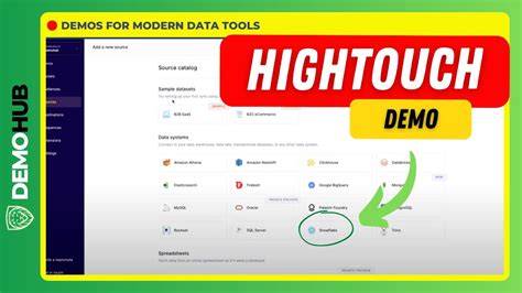 Hightouch Demo Modern Reverse Etl For Syncing Warehouse Data In