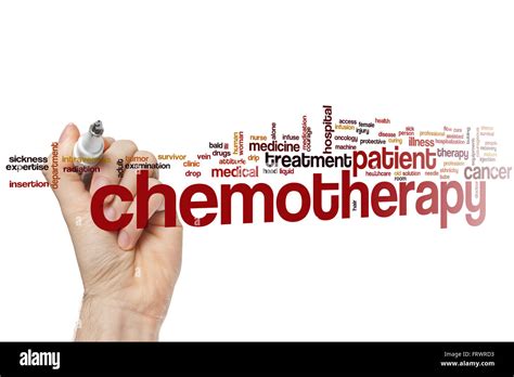 Chemotherapy Word Cloud Concept Stock Photo Alamy