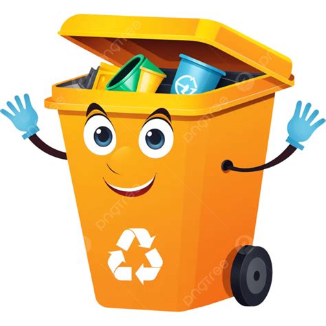 Lixeira Lixo PNG Ilustração Elemento Lixo PNG Imagem para