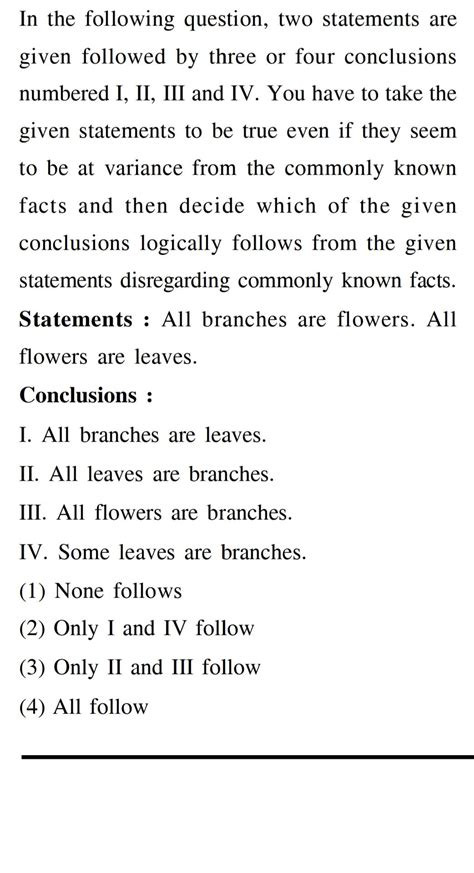 in each question below are given two or three statements followed by two conclusions numbered i