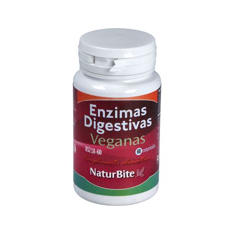 Comprar Enzimas Digestivas Veganas Comp De Naturbite
