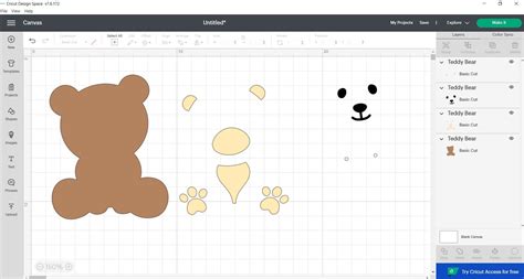 Teddy Bear SVG Cricut Baby Bear Svg Teddy Bear Baby Shower Etsy