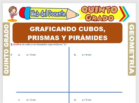GEOMETRÍA Quinto Grado de Primaria 26 Fichas GRATIS