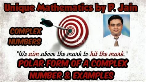complex numbers polar form or cis form or euler form of a complex number and examples youtube