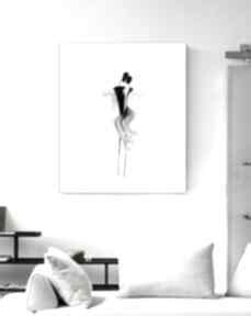 grafika 40x50 cm wykonana ręcznie ART Krystyna Siwek ღ art Madam pl