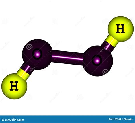 Hydrogen Peroxide H2O2 Molecular Structure Isolated On White Stock
