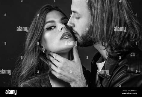 Be With Me Bearded Long Hair Man Caress Woman Love And Romance Romantic Relationship