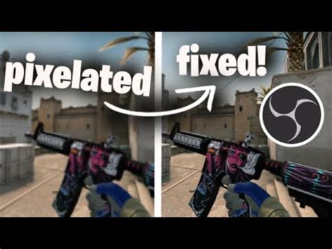 How To Fix Blurry Pixelated Stream On OBS Studio 2021 OBS Bitrate