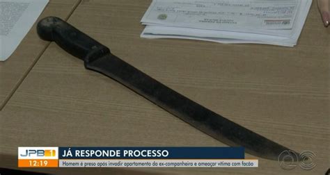 Homem Preso Ap S Invadir Apartamento Da Ex Companheira E Amea Ar