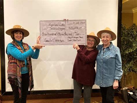 Highland Lakes Service League ChuckWagon Chow Down And Silent Auction