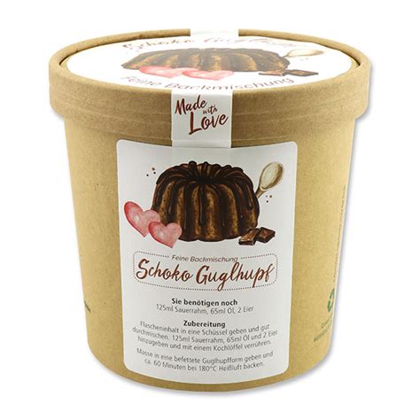 Backmischung Schoko Guglhupf Chocolina Shop