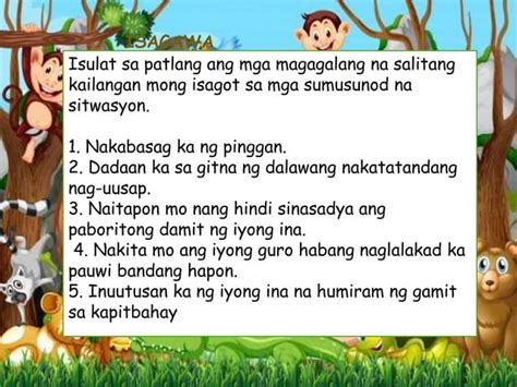 Q1 FILIPINO MOD 1 Nagagamit Ang Magalang Na Pananalita 1 Pptx