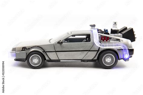 Delorean Time Machine Side View