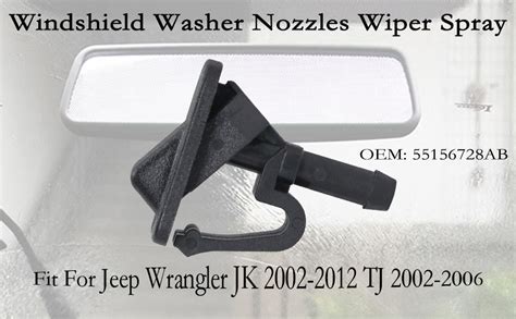 Amazon Amavoler Windshield Washer Nozzle Wiper Spray Replacement