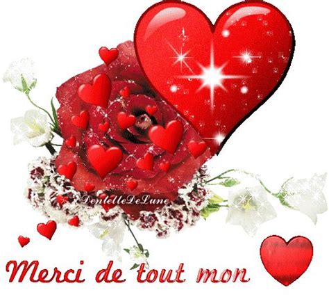 Scintillant Merci De Tout Mon C Ur Les Gifs Anim S De