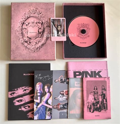 Fullset Album BLACKPINK Kill This Love Black Pink Ver KTL Pc
