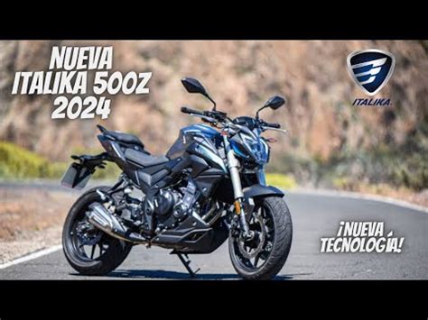 Nueva Italika 500Z 2024 La Nueva Naked que Romperá el Mercado