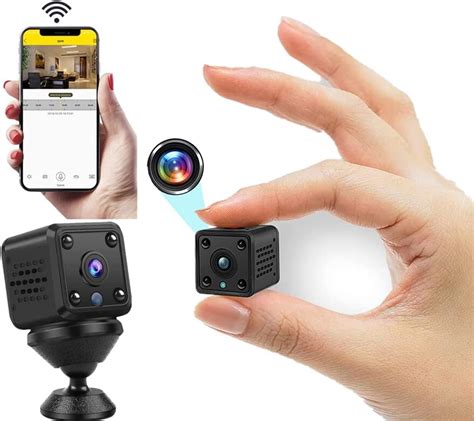 Lasuki 4K 1080P HD Mini Surveillance Camera Indoor WiFi Camera Live