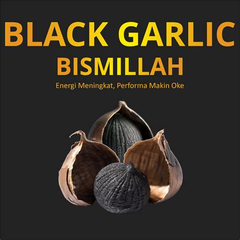 Jual BAWANG HITAM TUNGGAL BLACK GARLIC BISMILLAH Black Garlic Solo