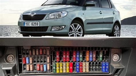 Locatie Si Semnificatie Tablou Sigurante Skoda Fabia 2 2007 2014
