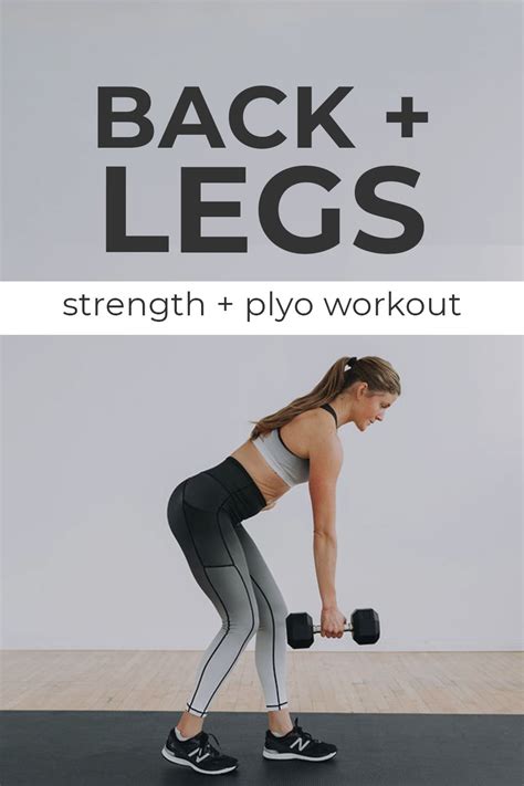 30 Minute Legs And Back Workout VIDEO Nourish Move Love