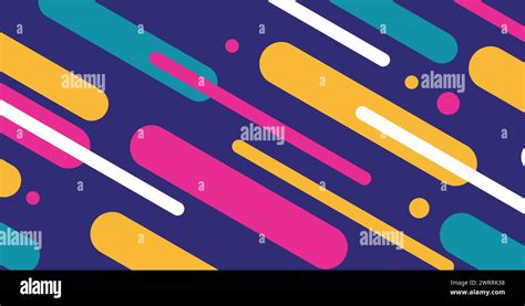 Modern Abstraction Composition Made Of Various Rounded Shapes Of Lines