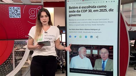 Vídeo G1 em 1 Minuto COP 30 em Belém e Sidney Magal passa mal G1 em