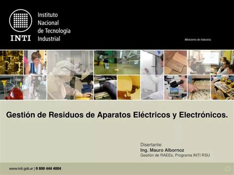 PPT Gestión de Residuos de Aparatos Eléctricos y Electrónicos