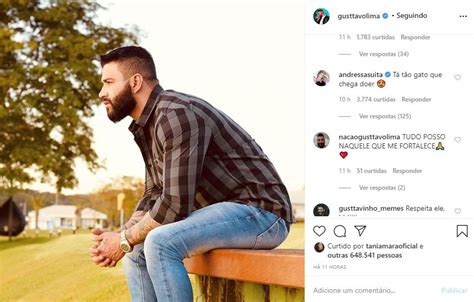 Gusttavo Lima Recebe Elogio Da Esposa Ao Surgir Reflexivo Na Fazenda