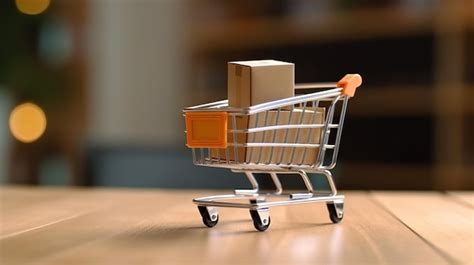 Como una caja de papel marrón se sienta cómodamente en un carrito de